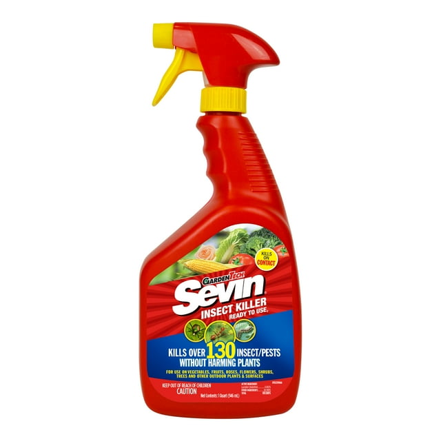 Sevin Insecticide Spray For Bug Control On Plants Trees Roses
