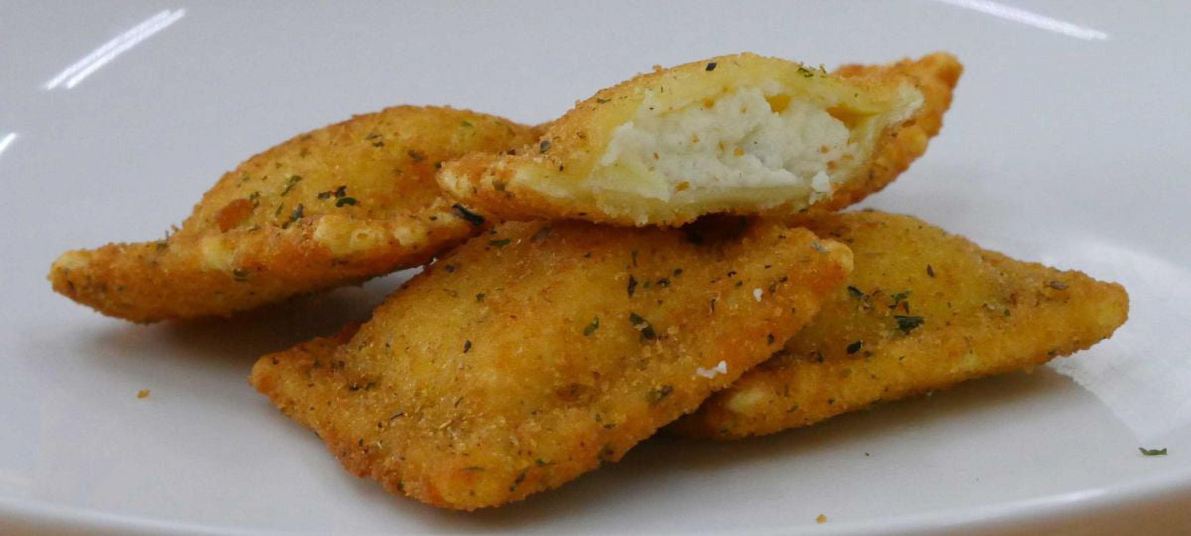 Seviroli Foods Breaded 4 Cheese Medium Square Ravioli Pasta, 5 Pound ...