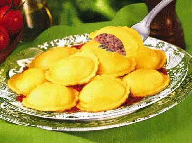 Seviroli Foods Large Round Beef Ravioli Pasta, Bulk Packs, 5 Pound - 2 ...