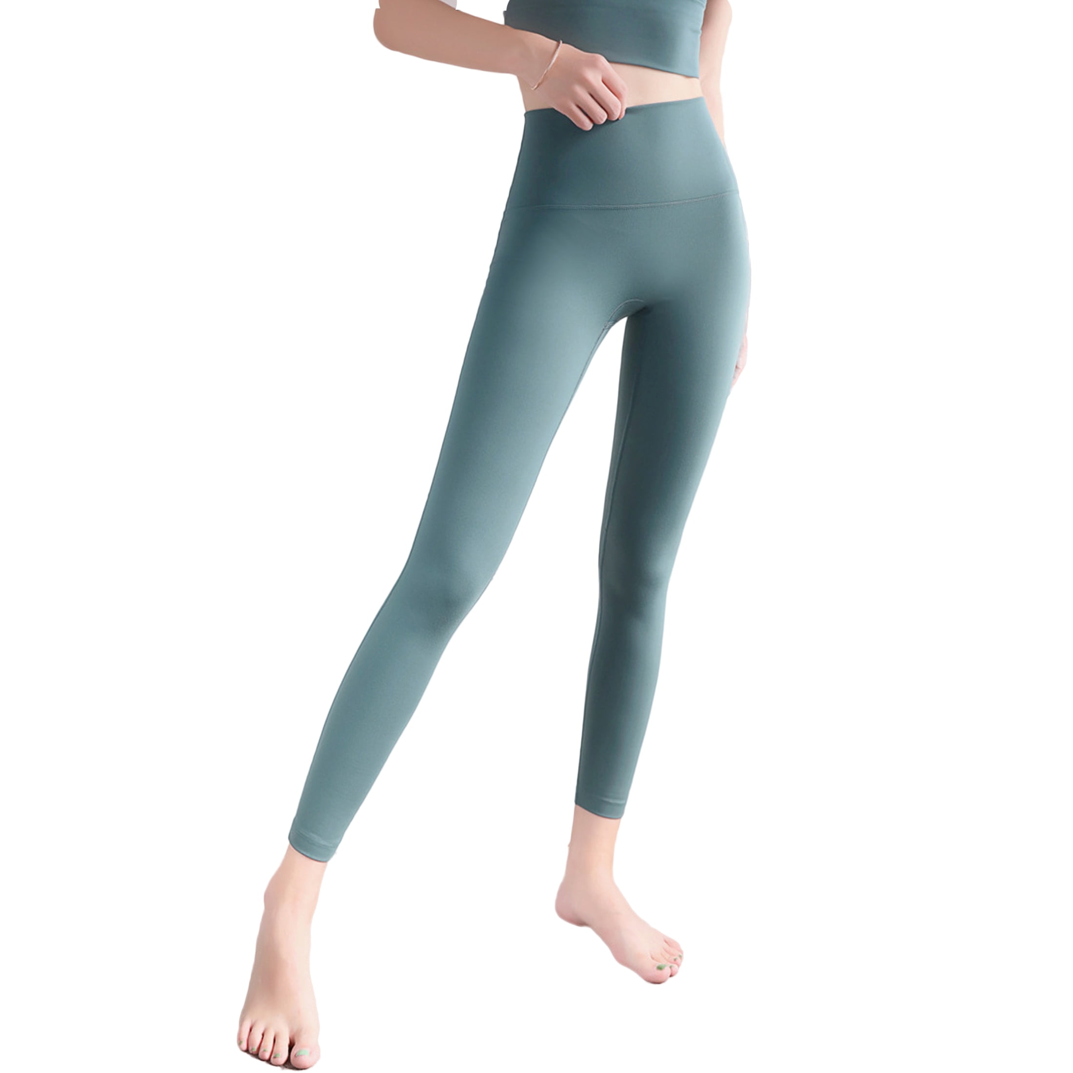 Sevpuikl Women's High-Waisted Butt-Lifting Leggings with Tummy Control ...