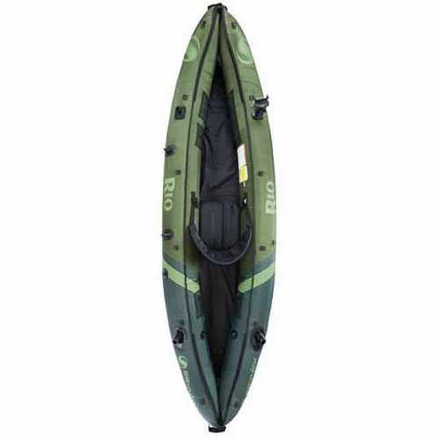 Sevylor Rio Fish/Hunt 1-Person Inflatable Kayak - Walmart.com