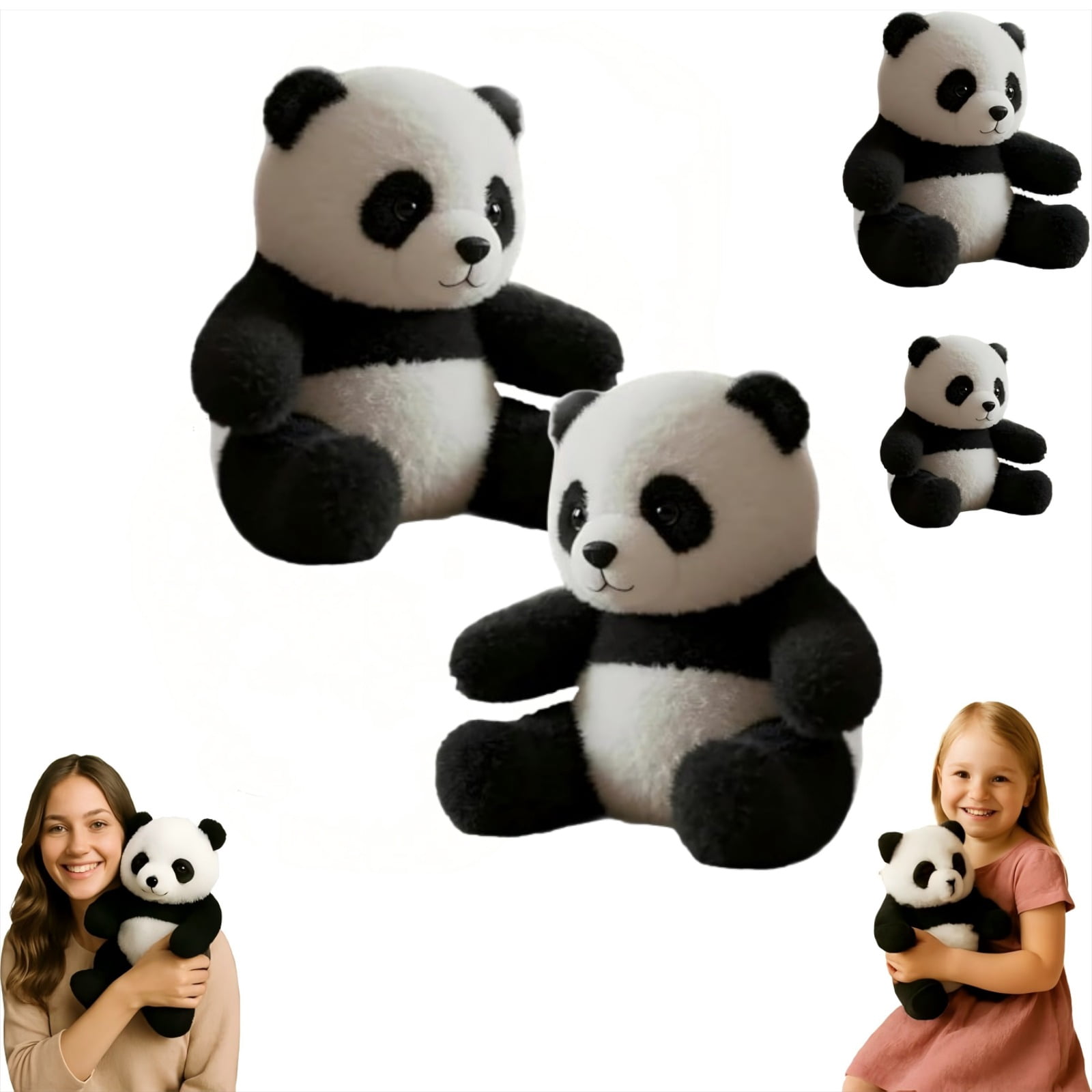 Sew Butiful Panda Stuffed Animals Plush, Cute Plushies for Animal ...