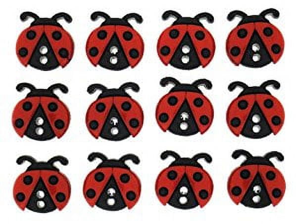 Sew Cute Ladybugs Buttons - Walmart.com