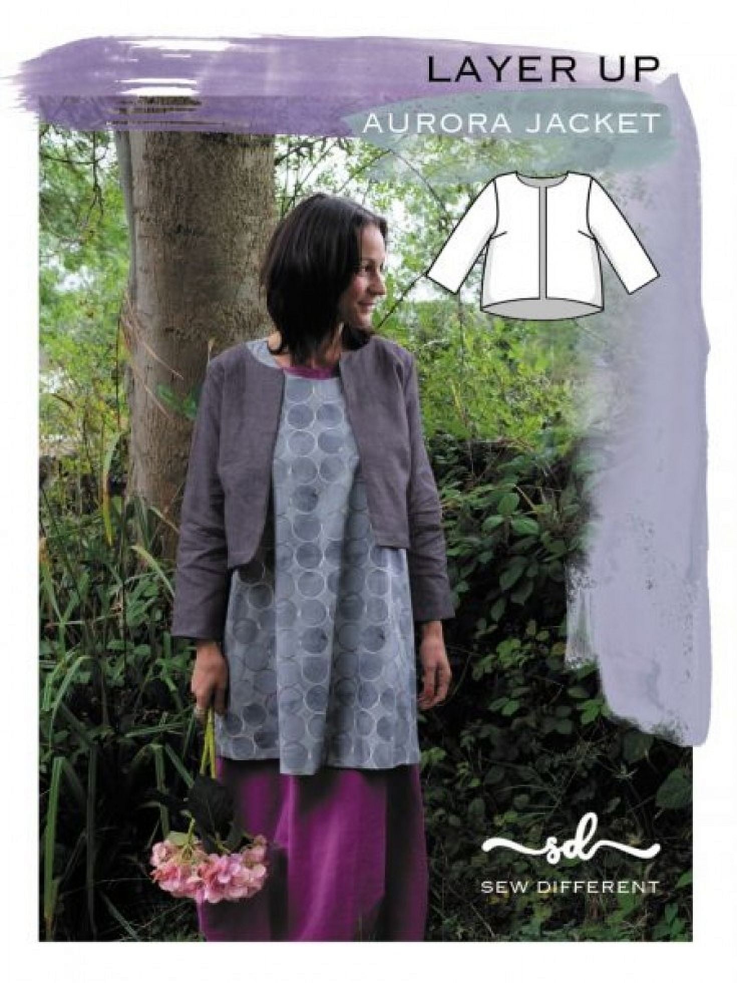 Sew Different Sewing Pattern Aurora Jacket Women UK Sizes: 8 - 26 ...