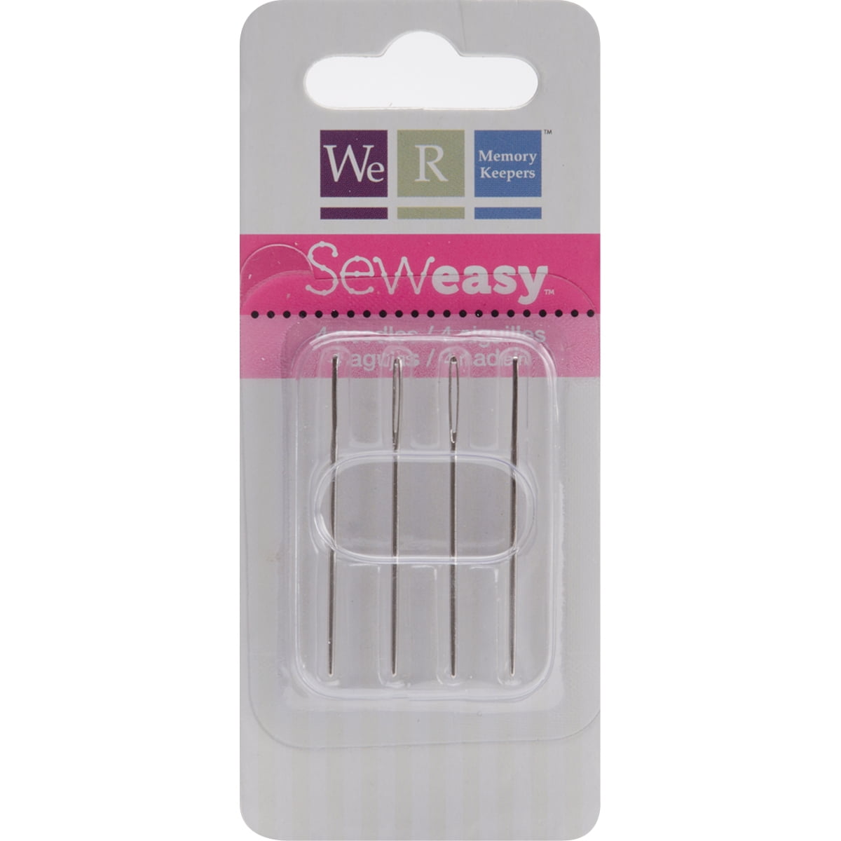 Sew Easy Needles 4/Pkg-1.75", Pk 6, We R Memory Keepers - Walmart.com
