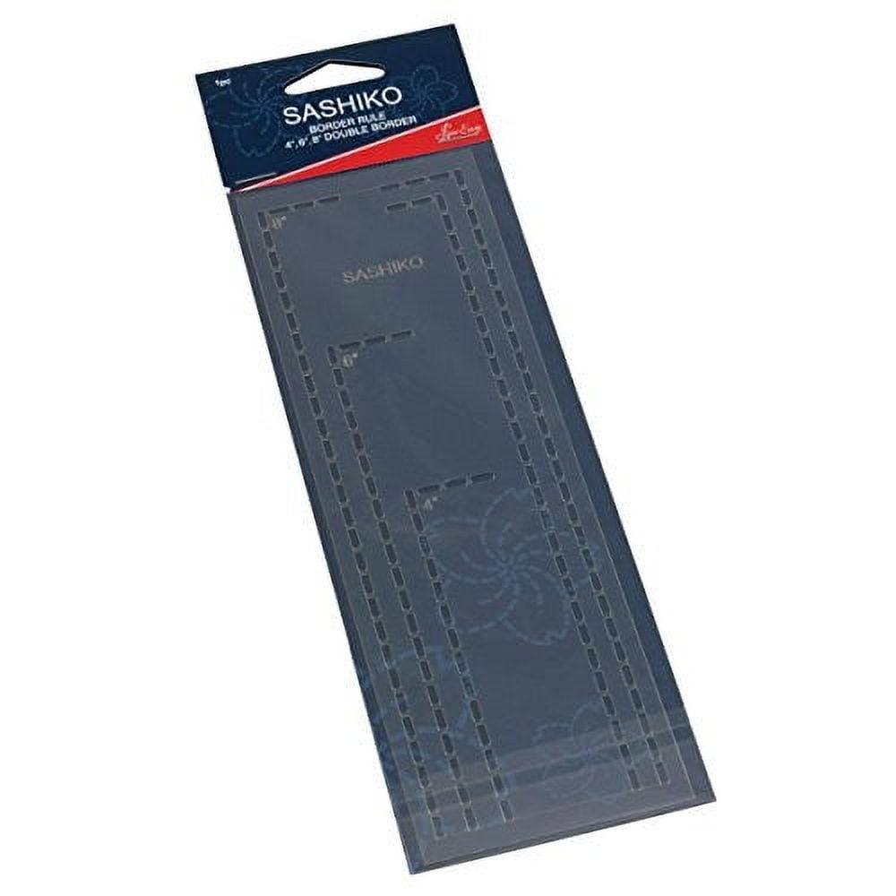 Sew Easy Sashiko Embroidery Border Ruler with 4", 6", 8" Markings ...