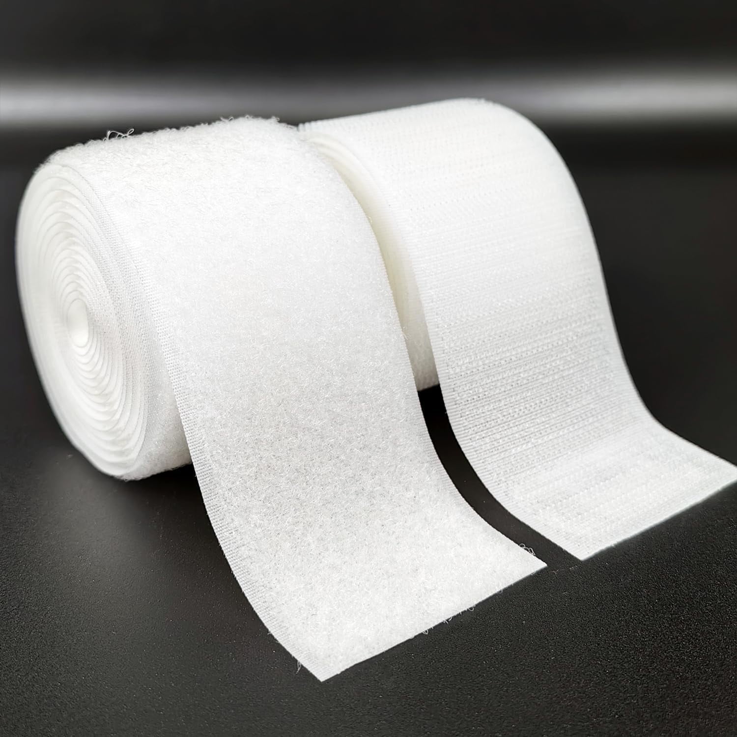 Sew On Hook and Loop Strips, 2 Inch Wide, Easy to Sew, Excellent Grip ...