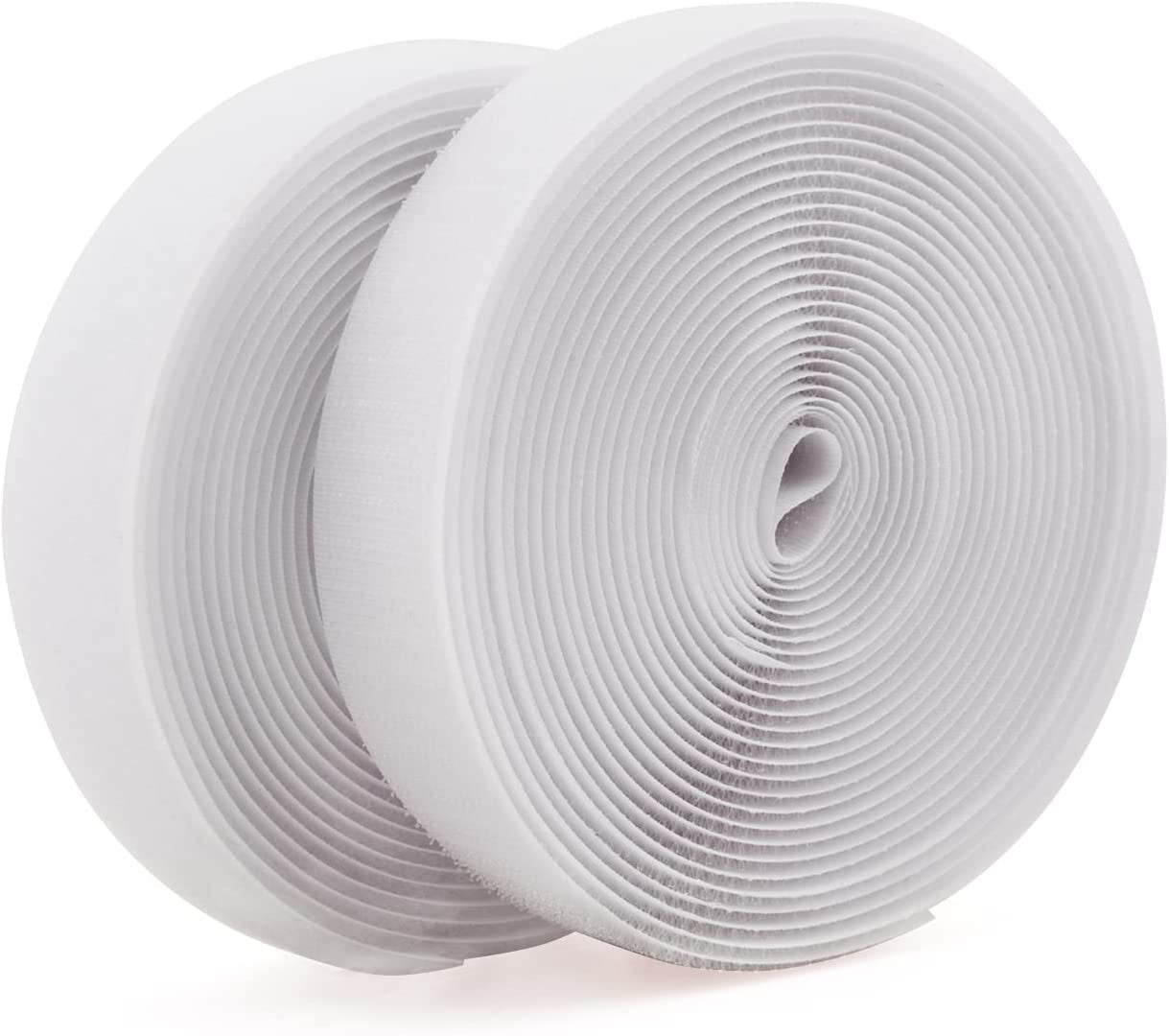 Sew on Hook and Loop Tape 1 Inch Wide, 16.4 Feet Non-Adhesive Back Hook ...