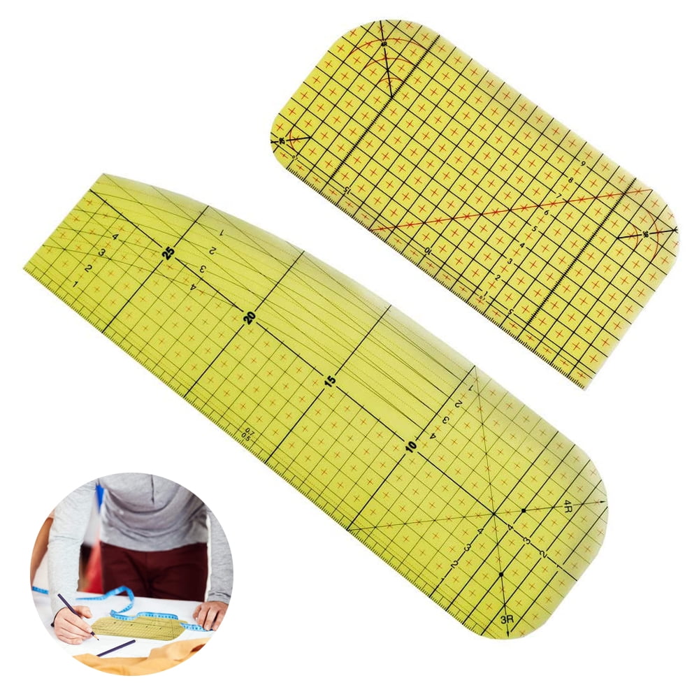 Sew Hot Hem Ruler for Quilting and Sewing – Non-Slip Hot Ironing Ruler ...