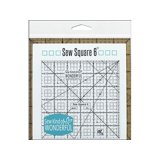 Sew Kind Of Wonderful Ruler Sew Square 6 - Walmart.com