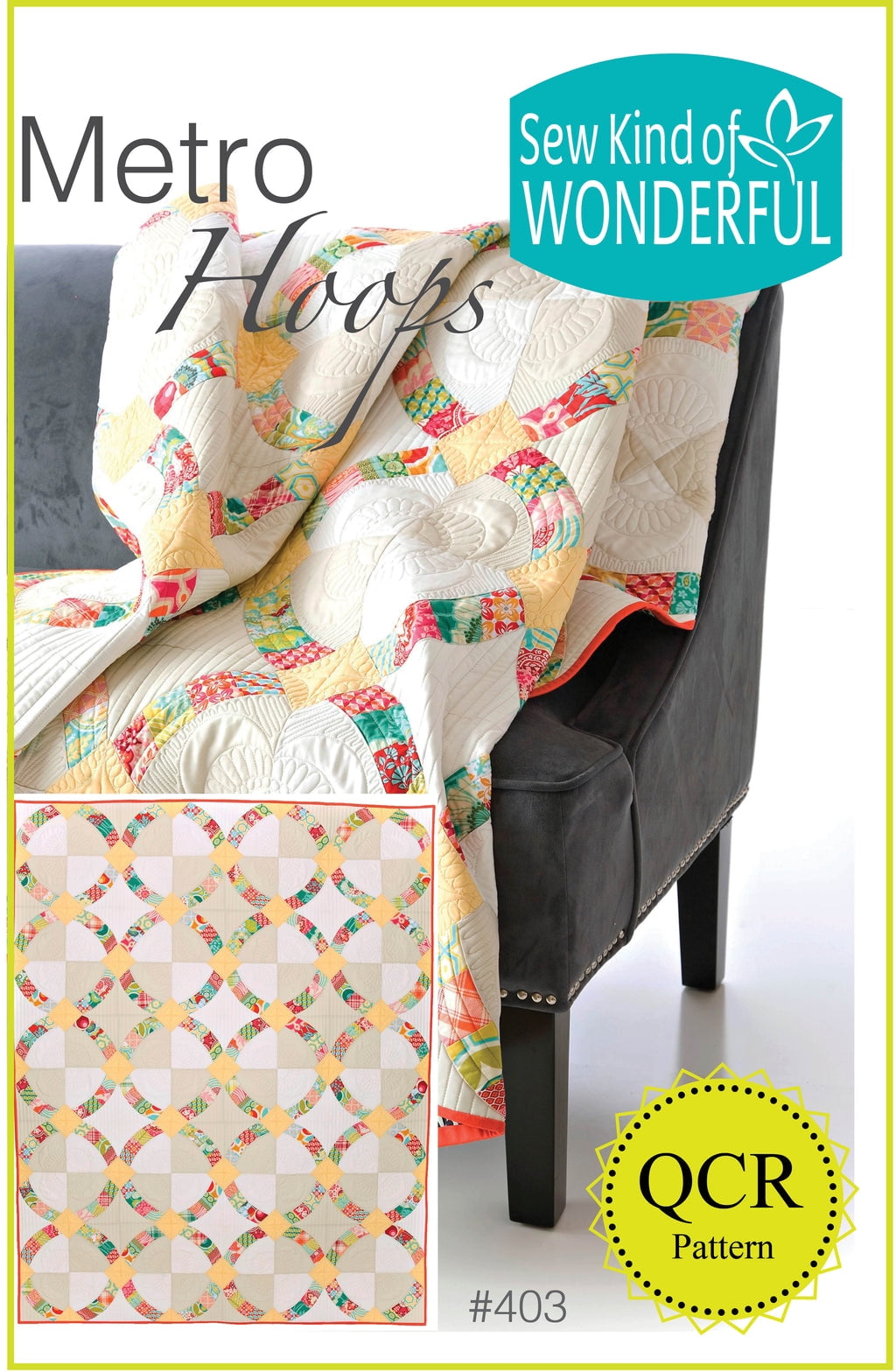 Metro Hoops Quilt Pattern - Walmart.com