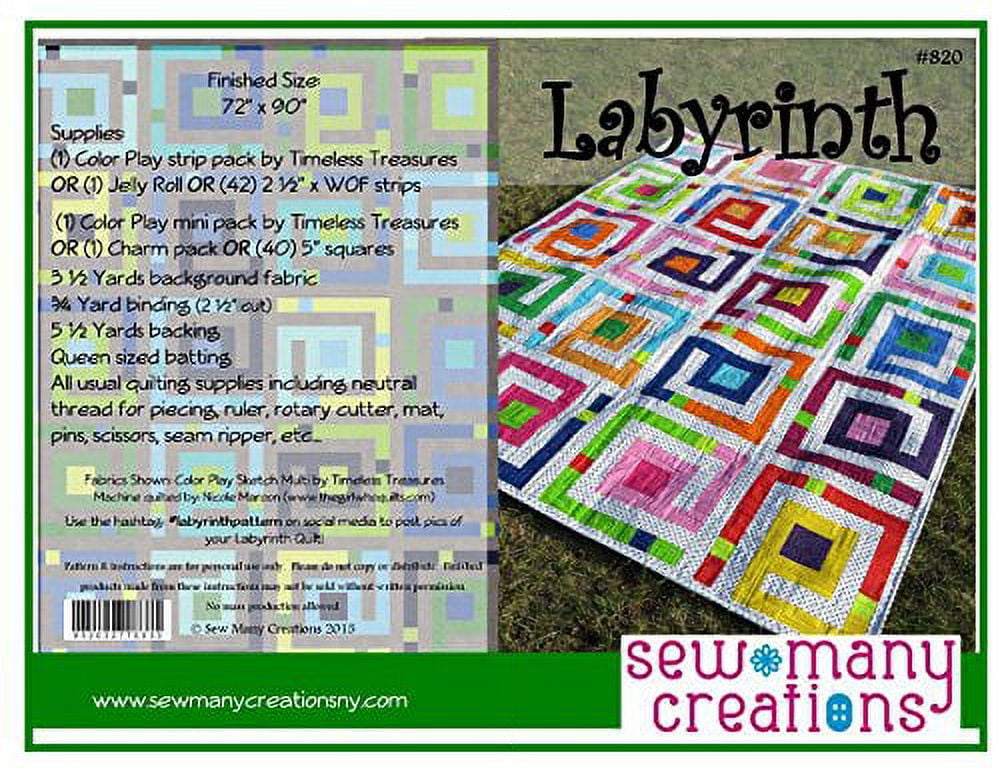 Sew Many Creations Labyrinth - Walmart.com