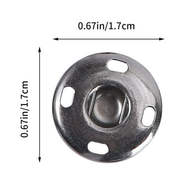 Goyunwell 20 Sets 14Mm Coppery Strong Magnetic Button Clasp Round Snaps ...