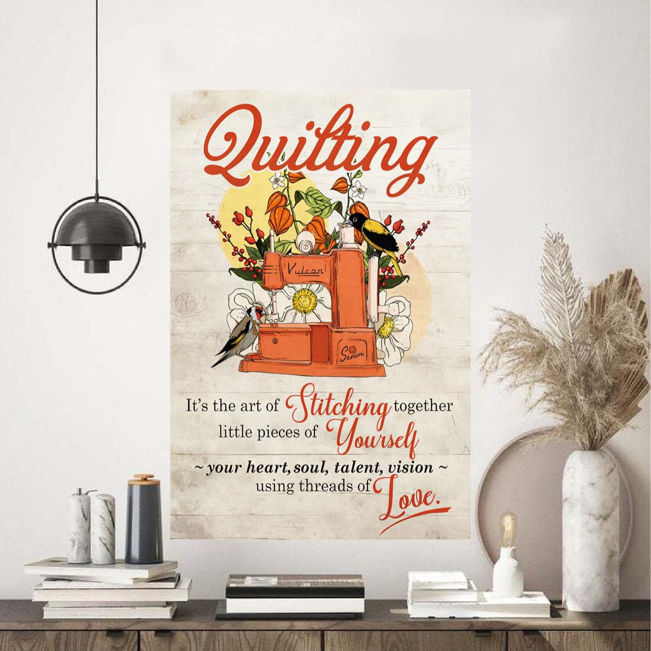 Sew Quilting It's The Art Of Stitching Together Liitle Pieces Of ...