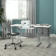 Sullivans Home Hobby Adjustable Height Foldable Table for Sewing and ...
