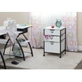 Sew Ready 3-Drawer Mobile Organizer in Charcoal/White - Walmart.com