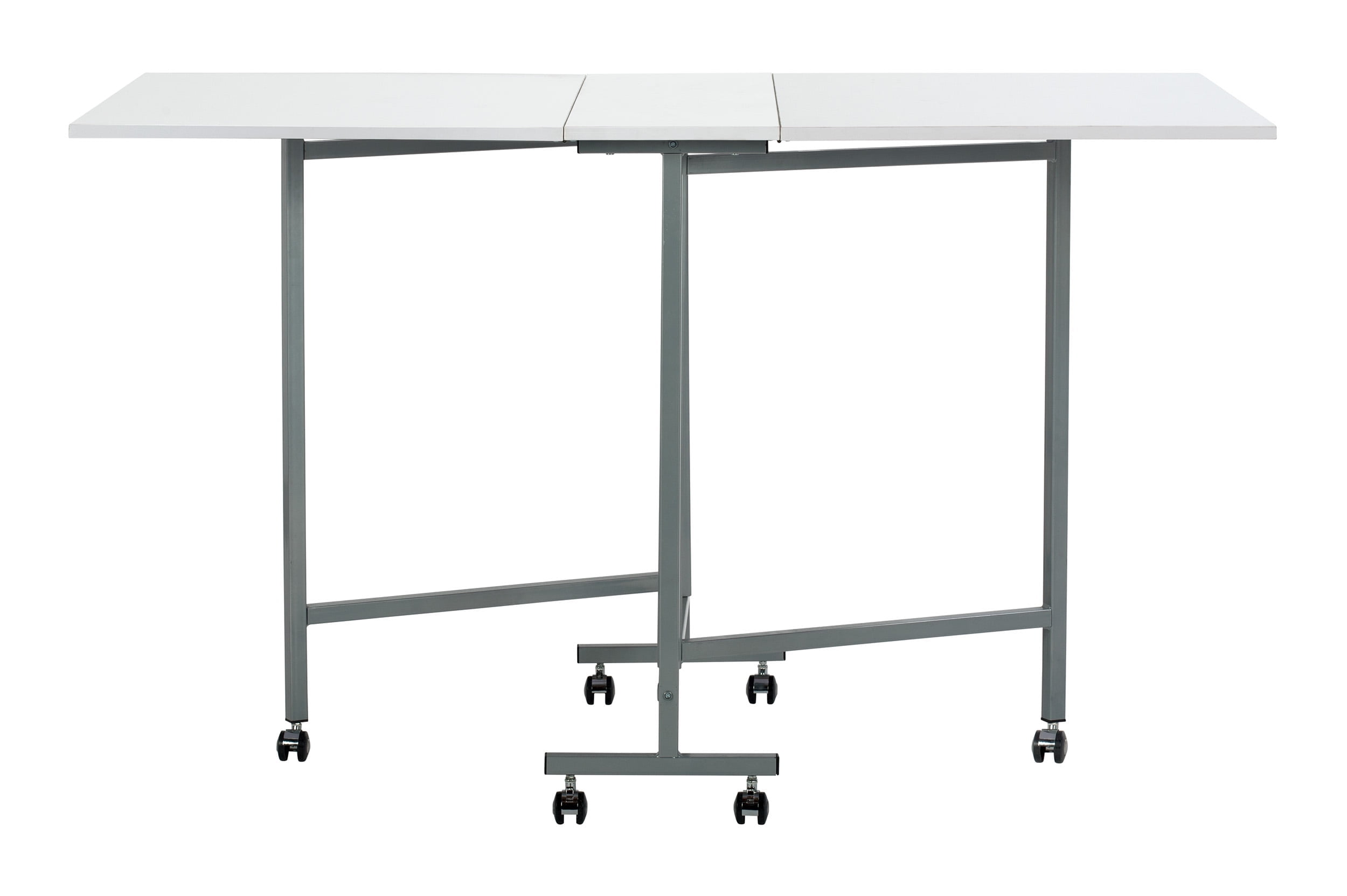 Sew Ready Portable & Collapsible Hobby Craft & Cutting Table in Silver ...