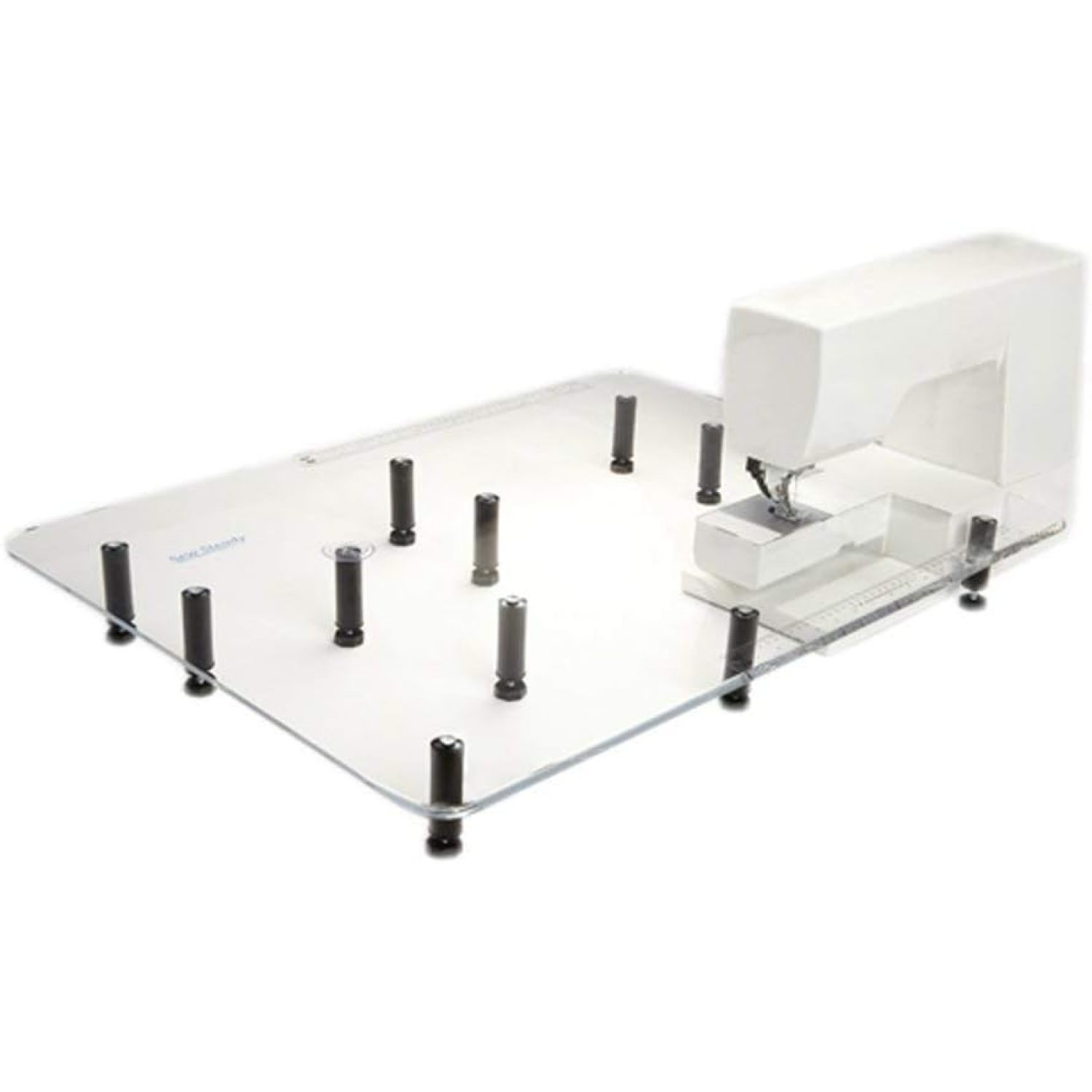 Sew Steady 24" x 32" Portable Giant Table, Includes 2 16" Cling Rulers ...