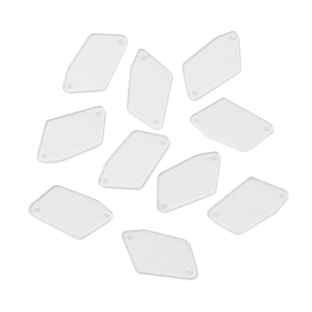 Sew On Transparent Rhinestones Clear Acrylic Pieces with Holes for ...