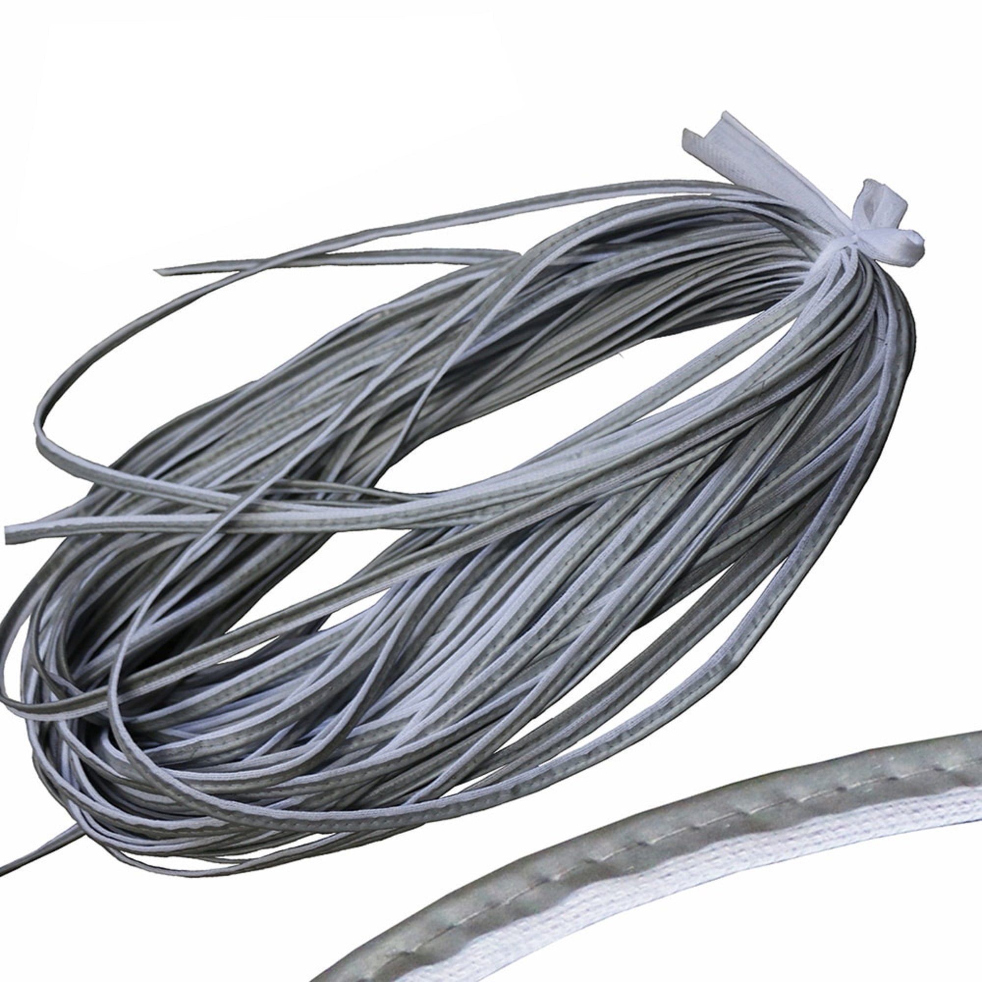 Sew on Reflective Piping - high Visibility hi vis (Silver, 5 yds ...