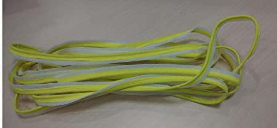 Sew on Reflective Piping - high Visibility hi vis (Yellow, 10 yds ...