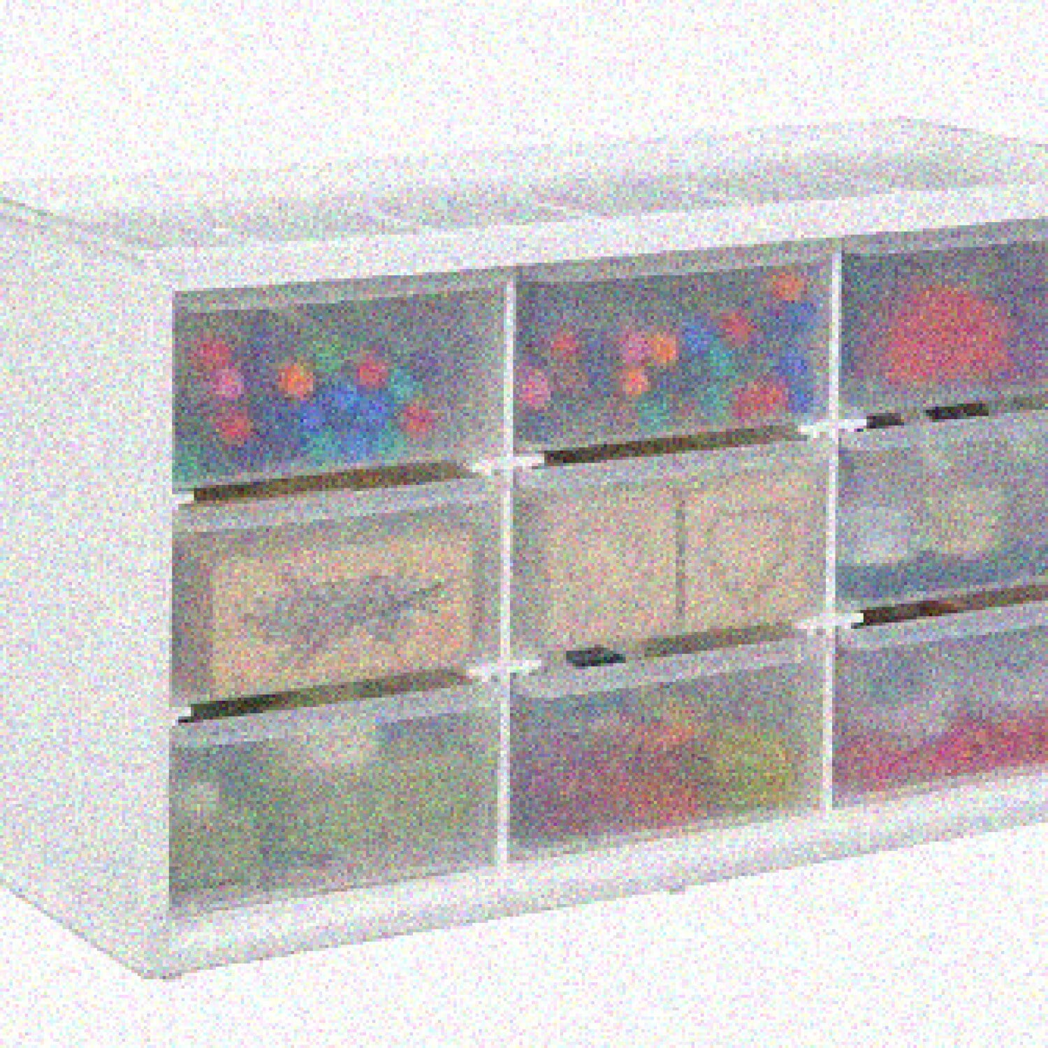SewNeat 9-Drawer Organizer: White Plastic Storage Unit with Clear ...