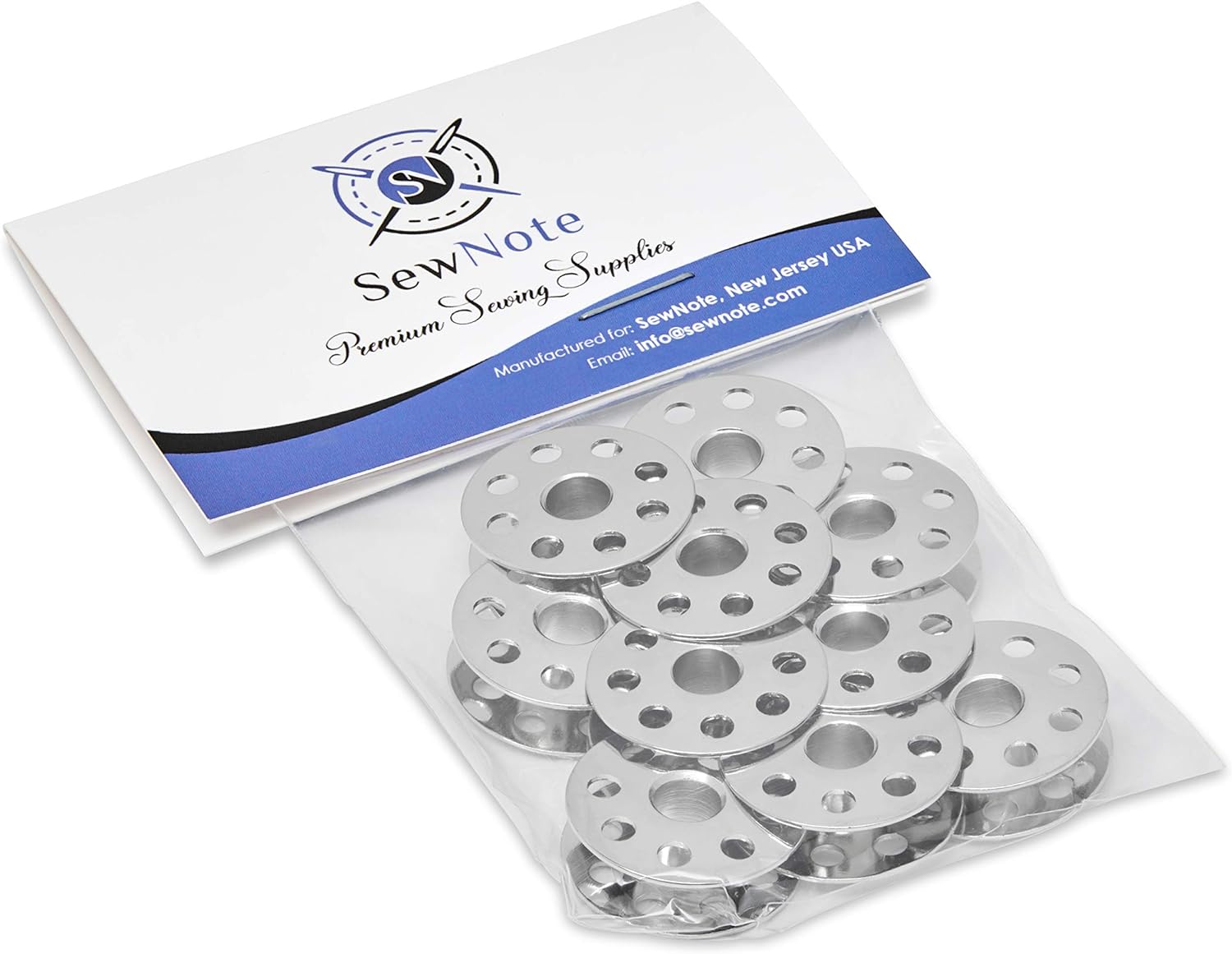 Brother SABOBBIN Bobbin Pack, 8 Piece Bobbins Fits Most Brother Sewing ...
