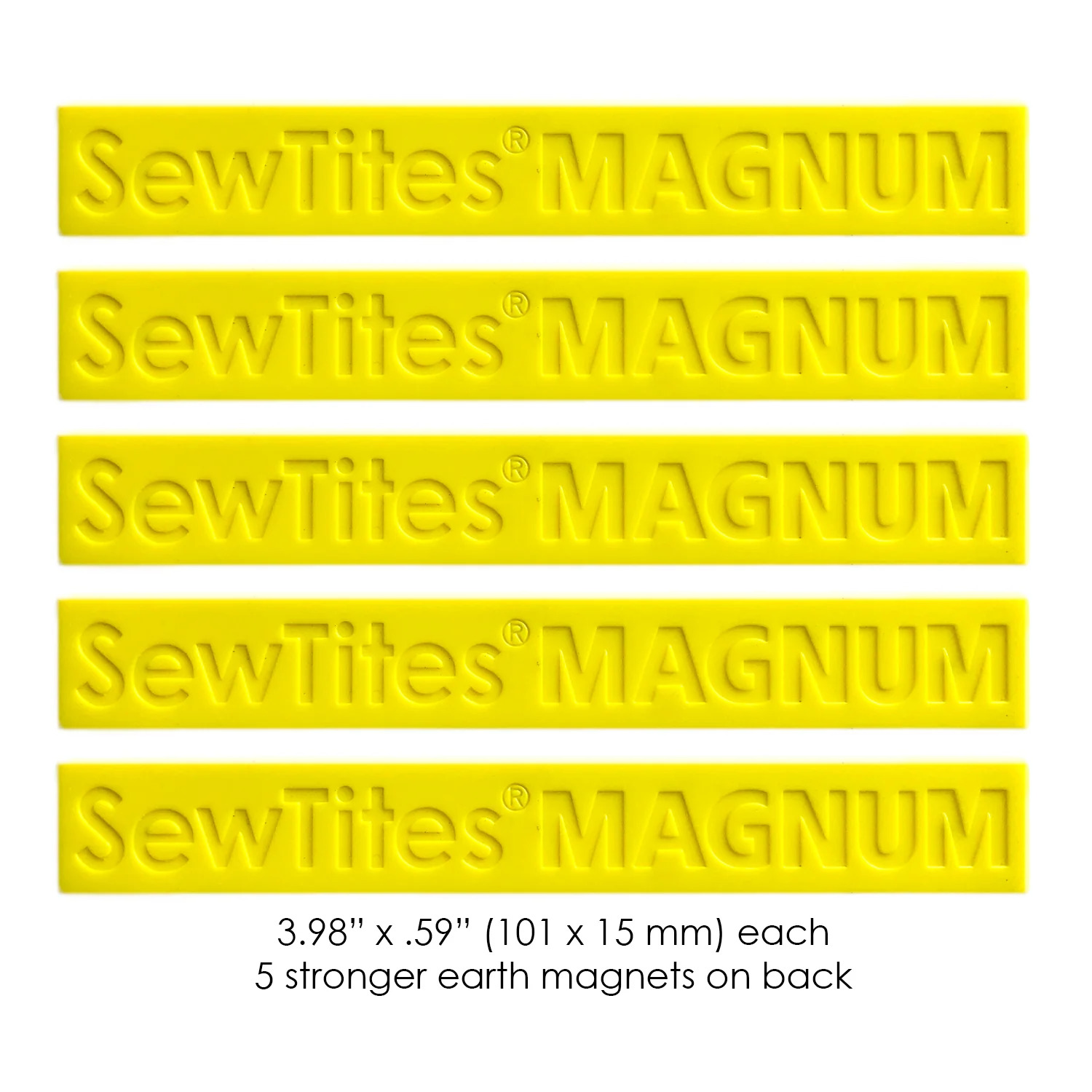 SewTites Magnum Magnetic Sewing Pins - Set of 20 Sewing Magnets to ...