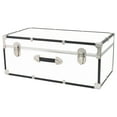 "Seward Basic 30"" White Storage Trunk - Bedroom & Dorm Room Furniture ...