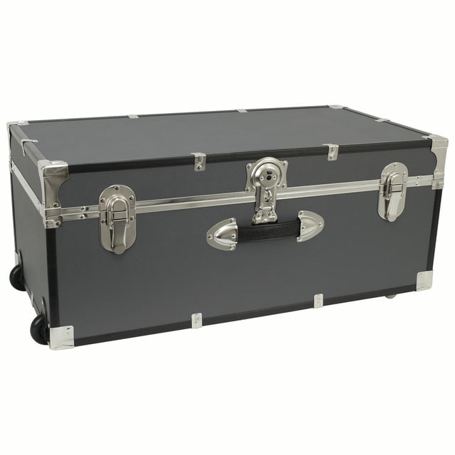 "Seward Explorer 30"" Lockable Storage Trunk with Wheels for Dorm ...