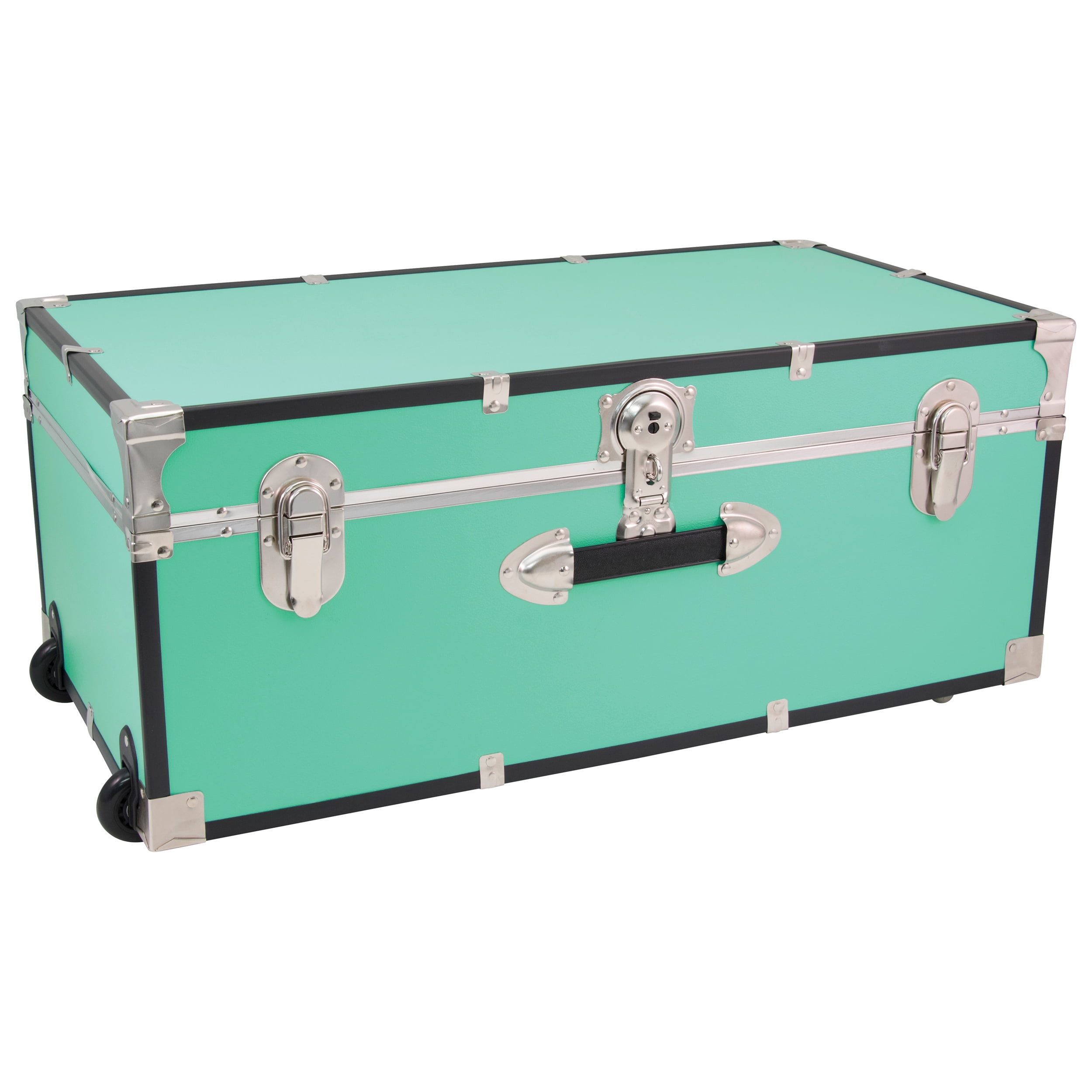 "Seward Explorer 30"" Lockable Storage Trunk with Wheels for Dorm ...