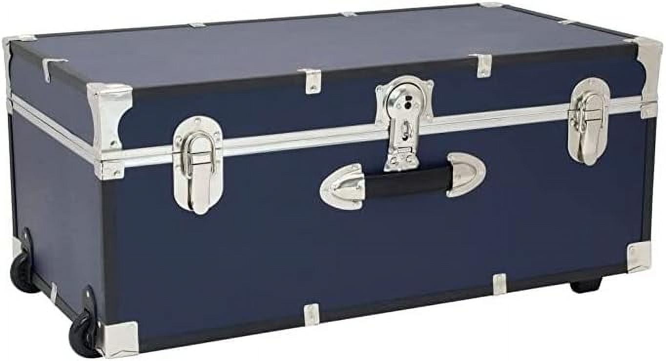 Seward Explorer Trunk with Wheels & Lock, Blue, 30-Inch - Walmart.com