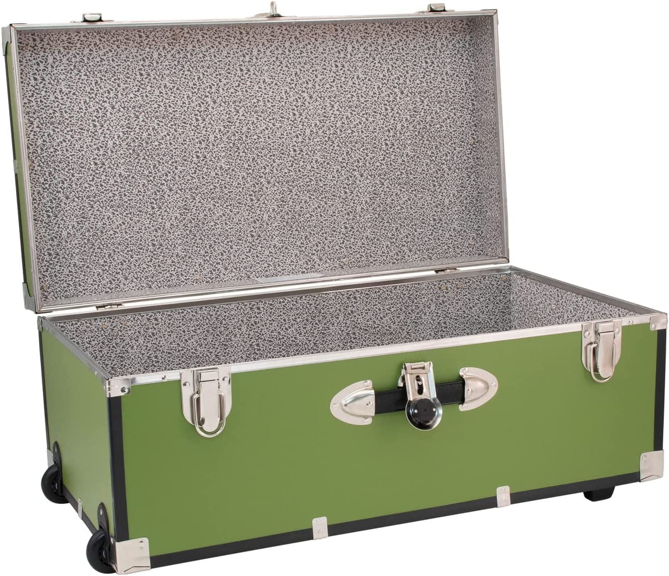 Seward Explorer Trunk with Wheels & Lock, Olive Grove, 30-Inch ...