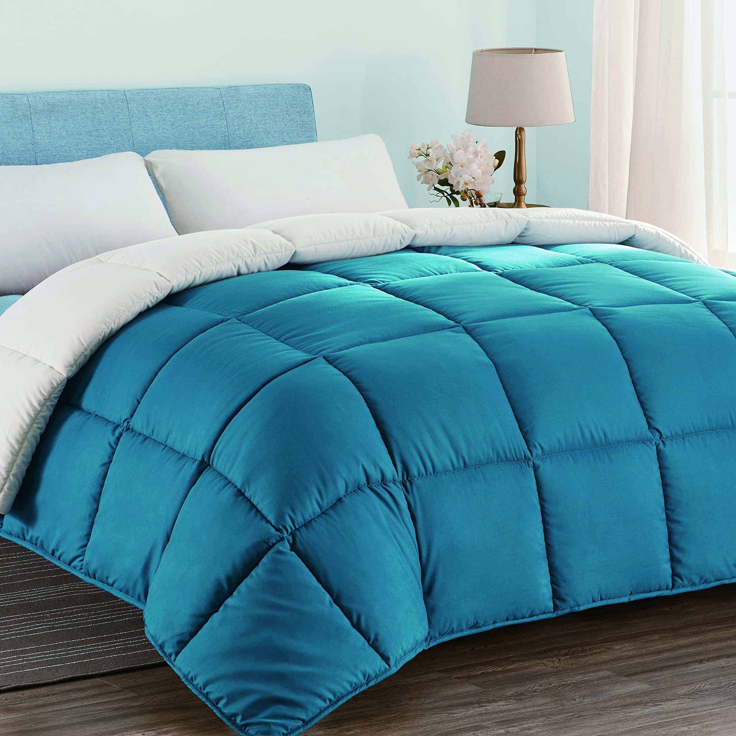 Seward Park Down Alternative Comforter Twin Size Lightweight Soft Duvet ...