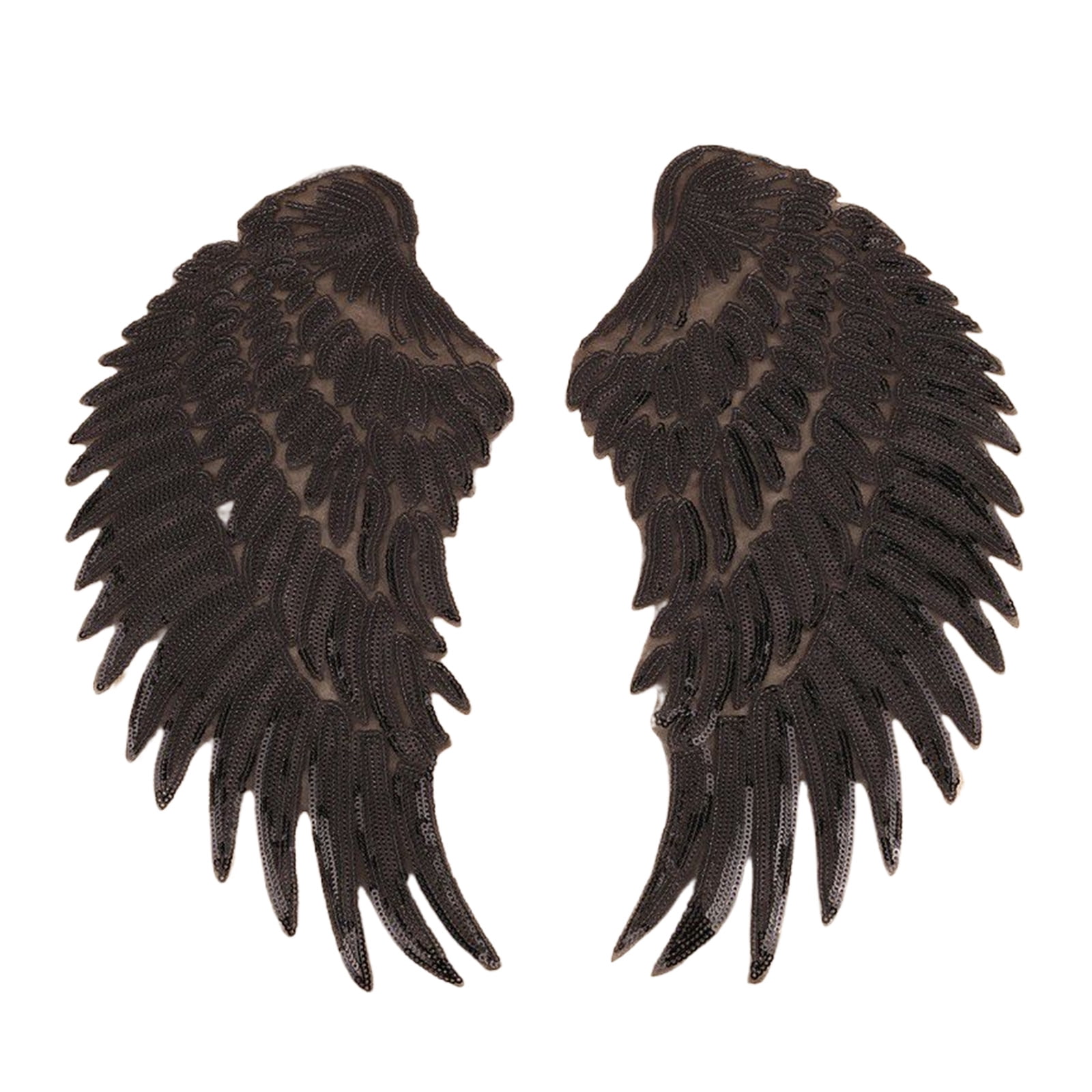 Sewed on Appliques Costume Sequined Wing Decorative Patches Clothes ...