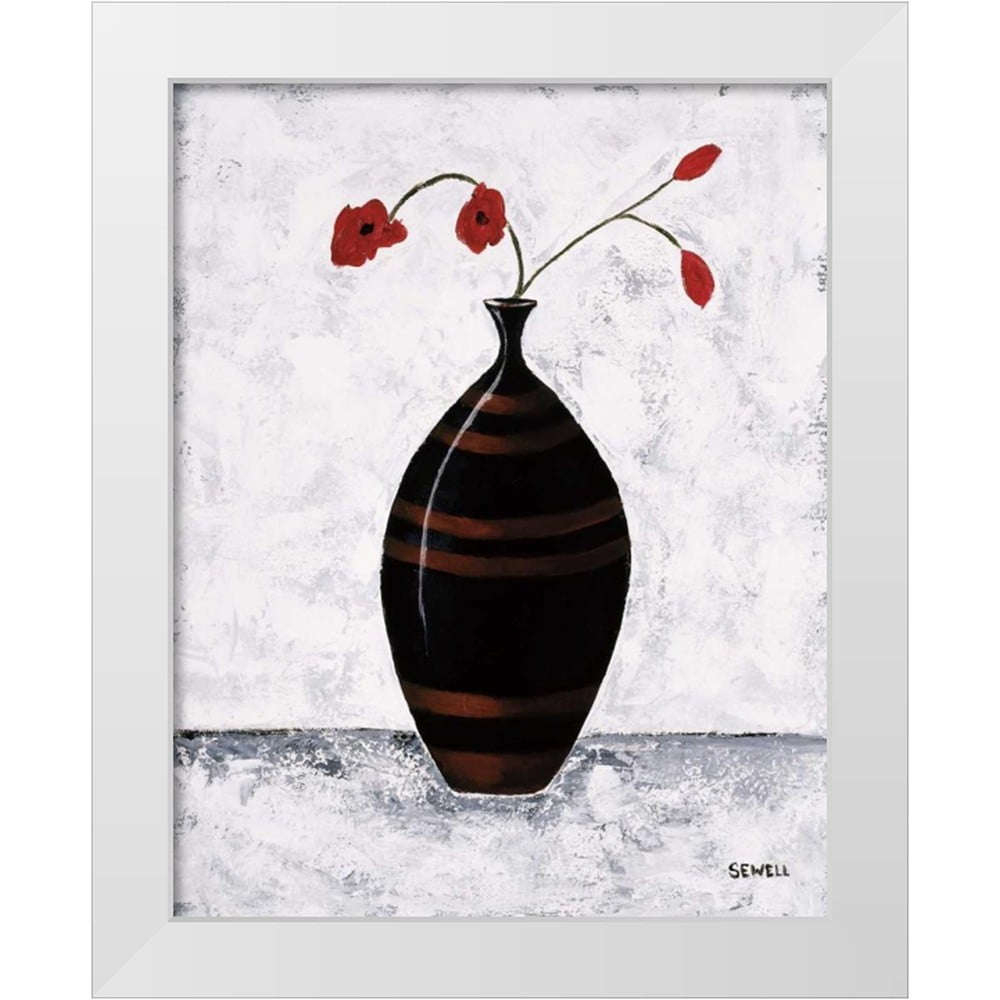 Sewell, Krista 15x18 White Modern Wood Framed Museum Art Print Titled ...