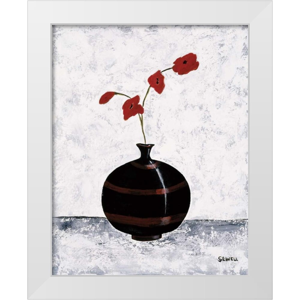 Sewell, Krista 26x32 White Modern Wood Framed Museum Art Print Titled ...