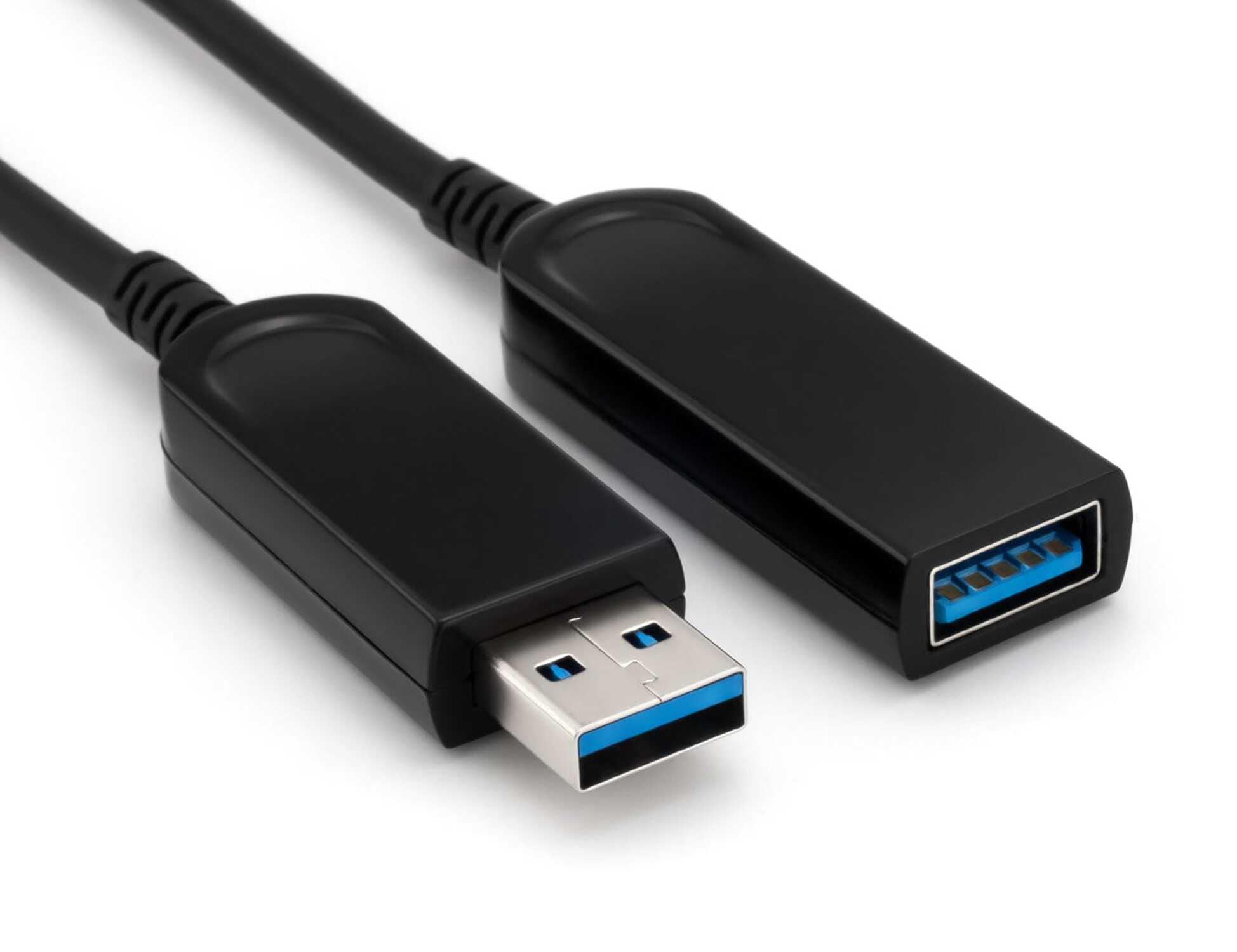 Sewell USB 3.1 Gen 1 Light-Link Fiber Extension cable with Standard ...
