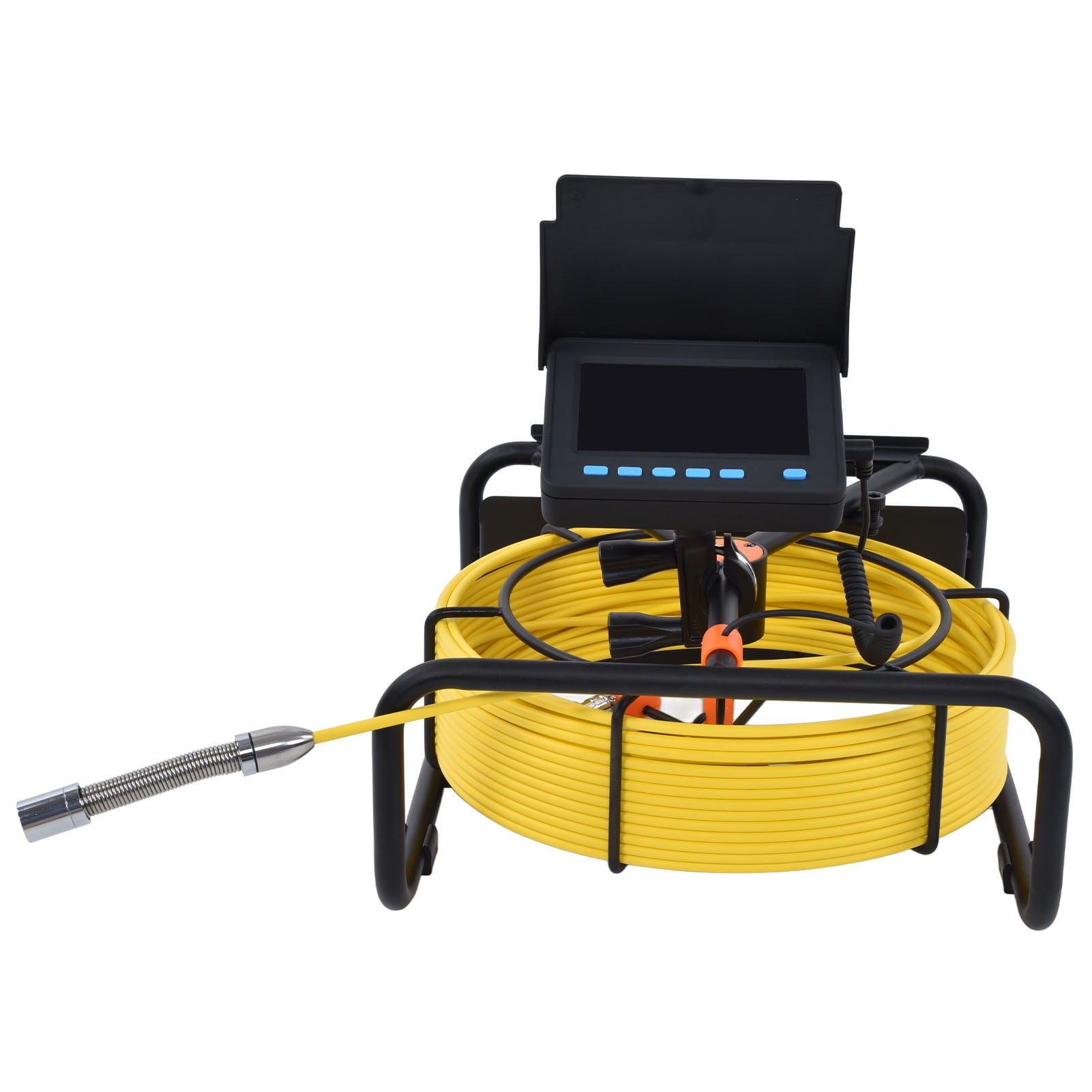 Sewer Camera Household Plumbing Endoscope 4.3-Inch Display Sewer ...