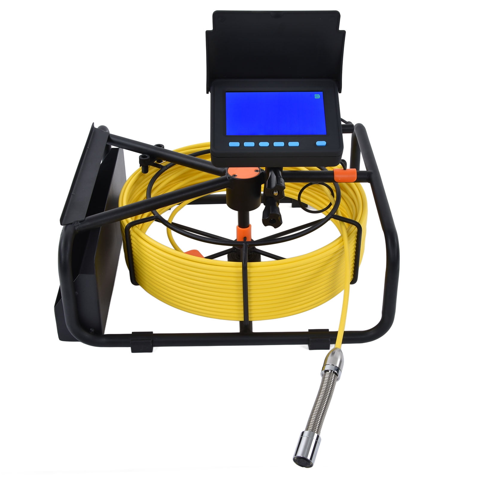 Sewer Camera Household Plumbing Endoscope 4.3-Inch Display Sewer ...