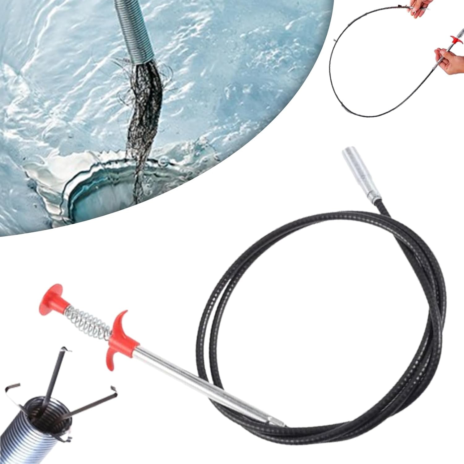 Sewer Cleaning Hook & No Need for Chemicals, Sewer Cleaning Hook Drain ...