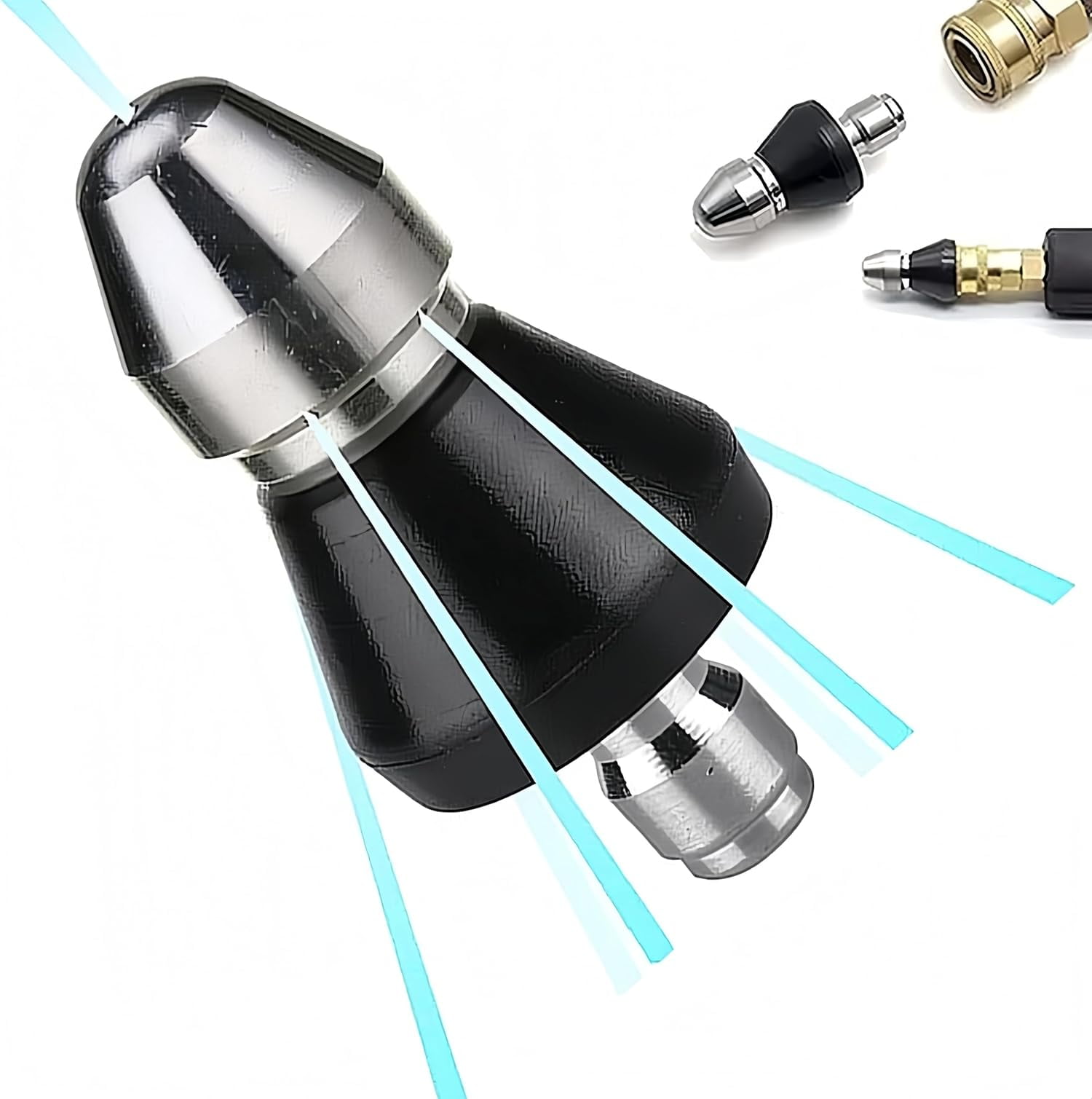 Sewer Cleaning Tool High- Nozzle, Toilet Auger, Clean Out Sewer Pipe ...