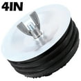 Sewer Cleanout Cap for Pipe Protection, Metal and Rubber Expansion ...