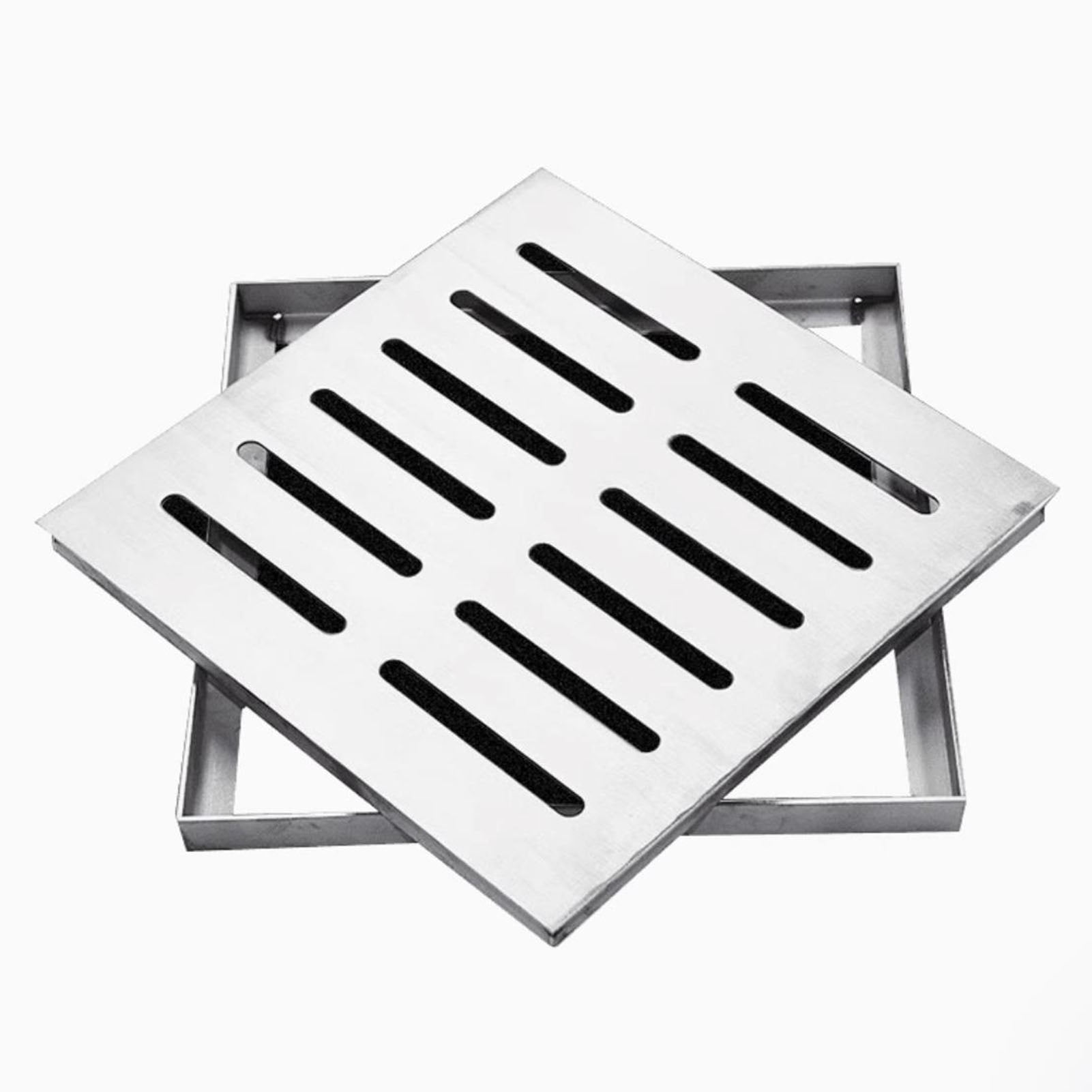 Sewer Grid Drain Cover, with Removable Cover, Stainless Steel Square ...