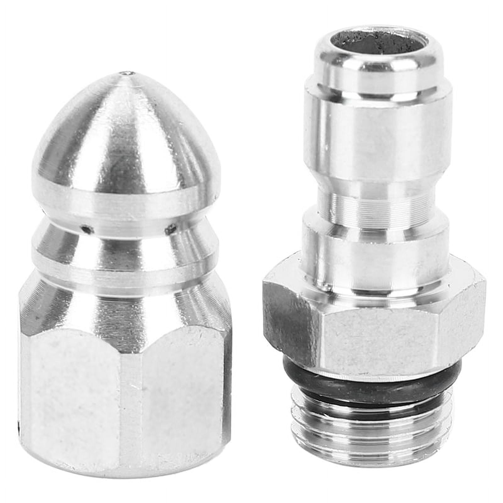 Sewer Jetter Nozzle For Pressure Washer With 1 4 Inch Quick Connect sewer-jetter-nozzle-for-pressure-washer-with-1-4-inch-quick-connect