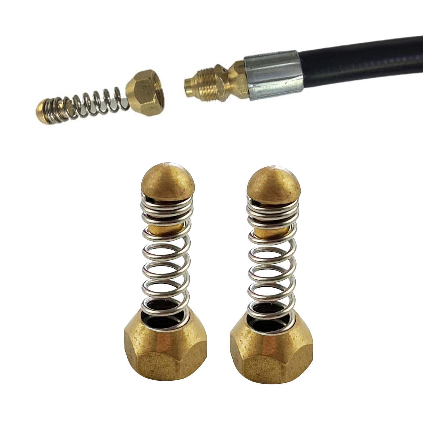 Sewer Jetting Pipe Nozzle with Spring Spare Spring for Sewer Cleaner ...