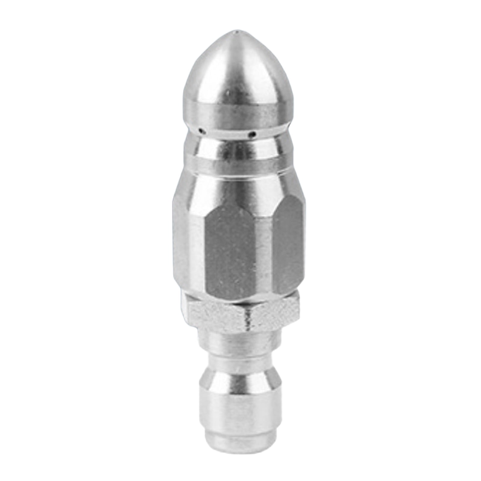 Sewer Nozzle Stainless Steel Button Nose Pressure Drain Hose Pipe Tap ...