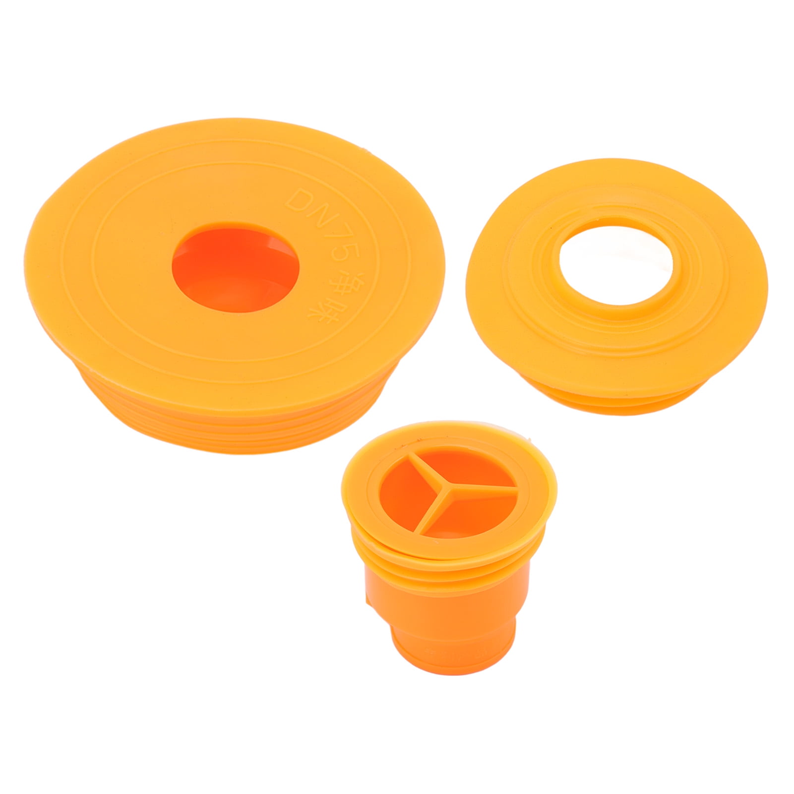 Sewer Sealing Ring Set Odor Resistant Rubber Pad with 50mm Sealing Plug ...