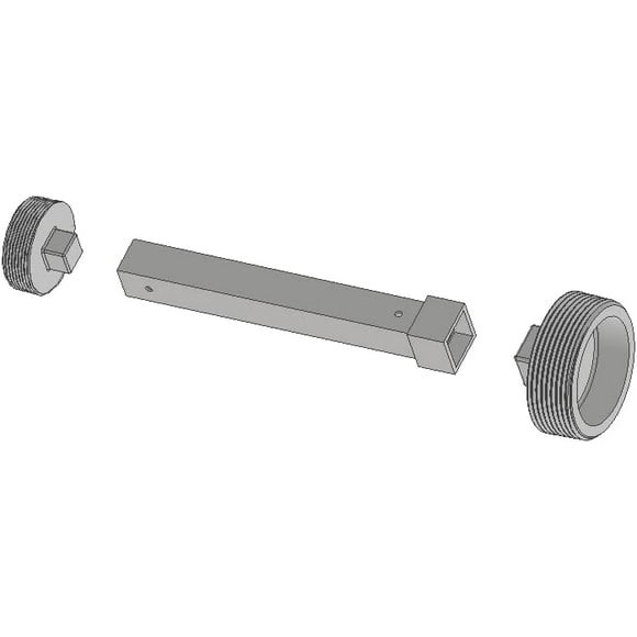 Sewer Cleanout Plug Wrench