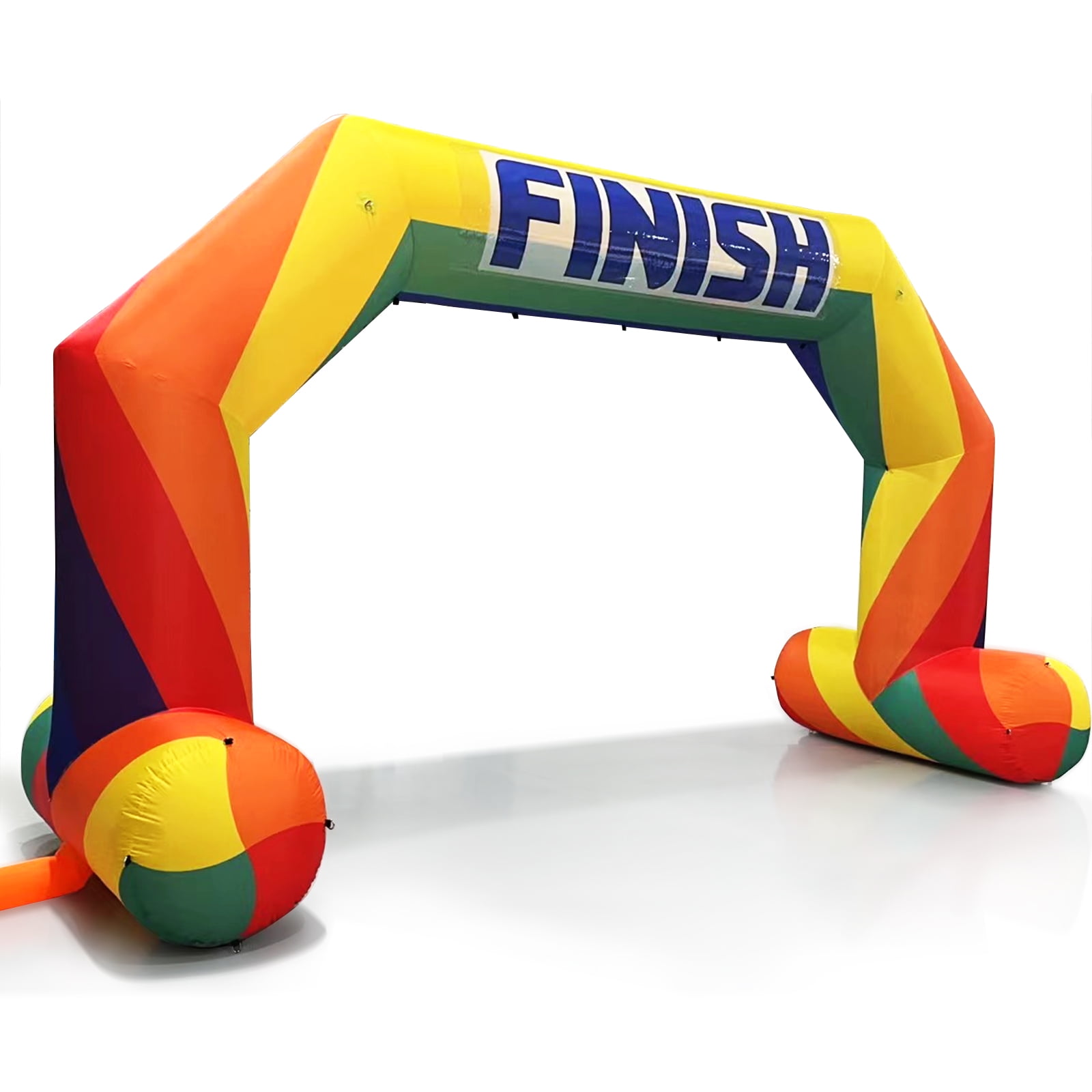 Sewinfla Outdoor inflatable race archway 20ft with 2 Interchangeable ...